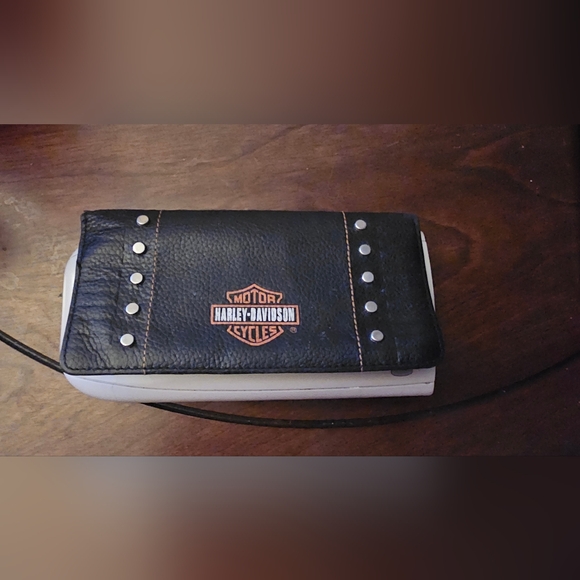 Harley-Davidson | Bags | Harley Davidson Checkbook Cover | Poshmark